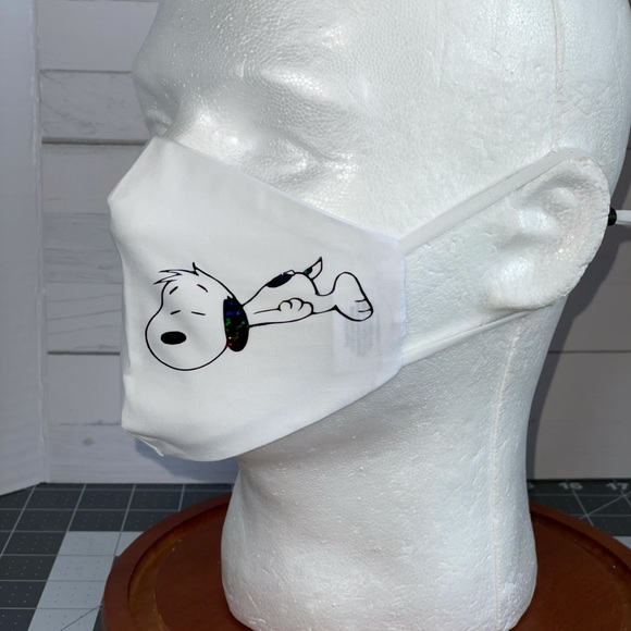 Hand Crafted | Accessories | Snoopy Face Mask 45 In | Poshmark
